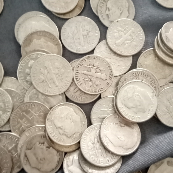 Jewelry | Vintage Silver Coins Collection Silver Dimes Lots 3 Coins ...
